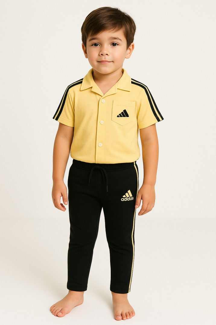 A-Premium TrackSuite Yellow